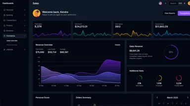 The Nuxt & Tailwind CSS dashboard system - Tairo